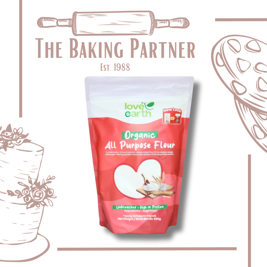 Love Earth Organic All Purpose Flour - 900g | Shopee Malaysia