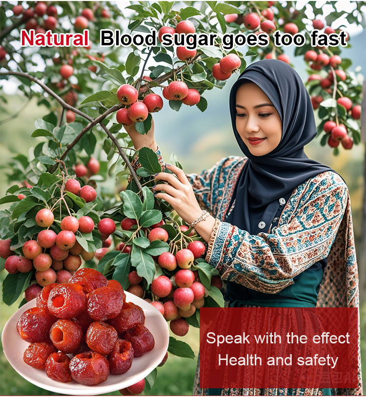 Seedless Hollow Hawthorn Non-Core Candied Snacks Hollow Hawthorn Ball ...
