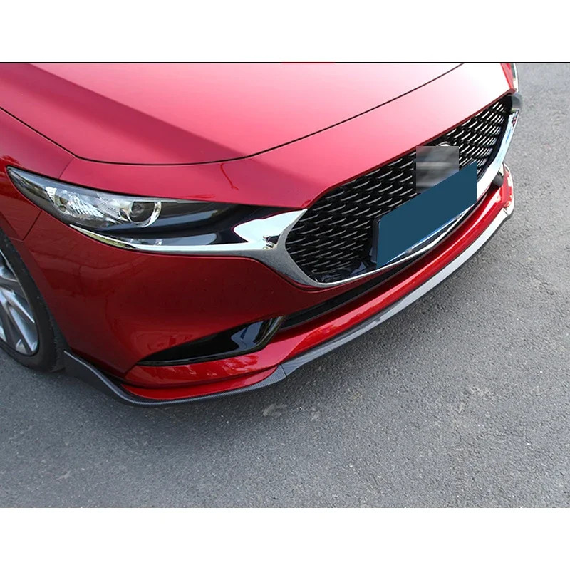 Front Lip for Mazda 3 Sedan 2020-2023 Bumper Spoiler Type MS Body Kit ...