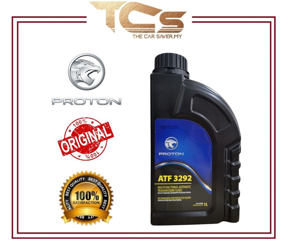ORIGINAL PROTON ATF GEARBOX FLUID 1L 3292 X70 X50 6 SPEED CBU ( ATF3292 ...