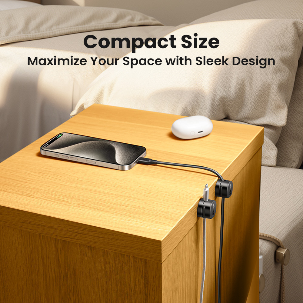 UGREEN Magnetic Cable Organizer Mini Cable Management Winder with ...