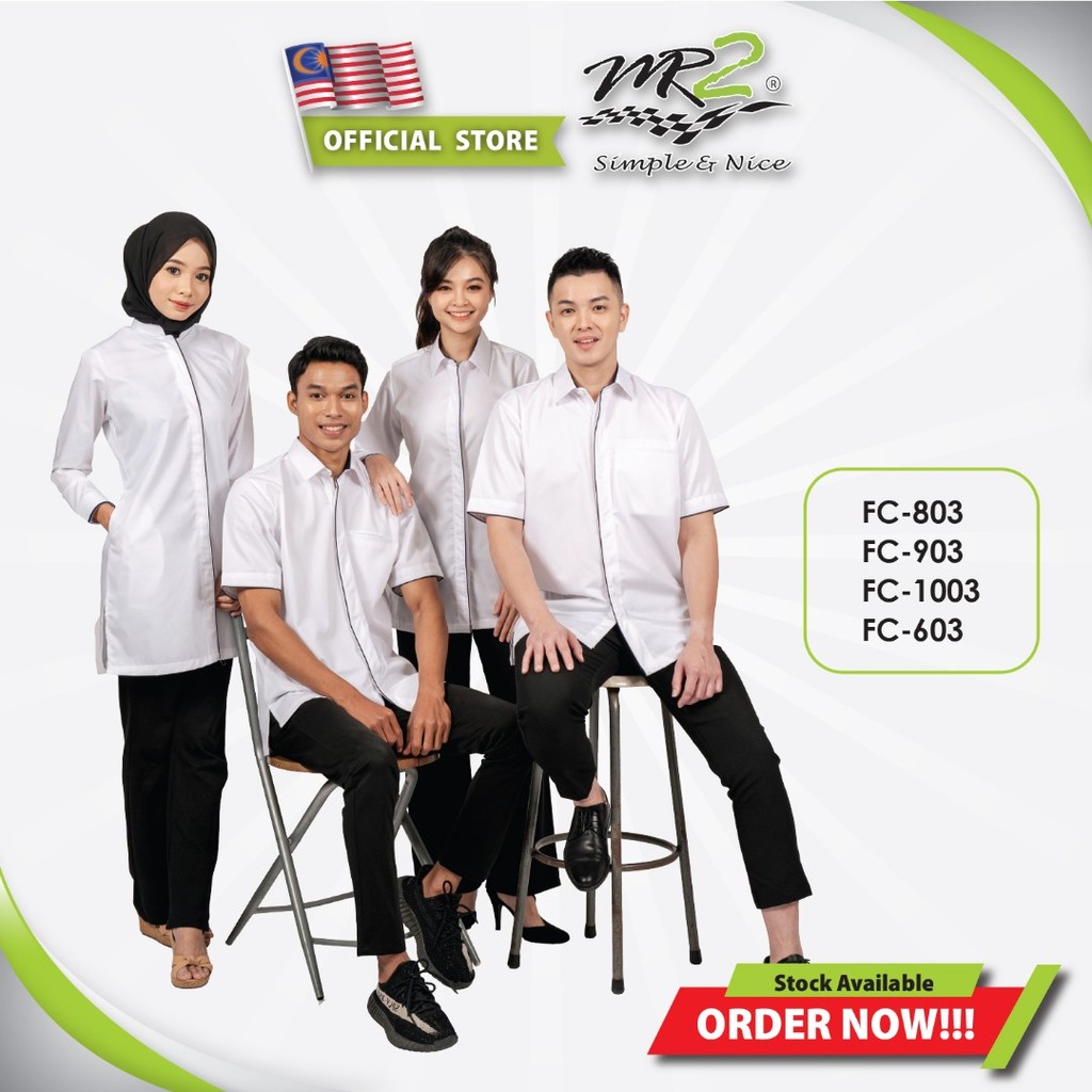 MR2 Teacher Uniform - School Work Wear FC-803H Men & FC-903H Ladies & FC1003H Muslimah & FC-603H ...