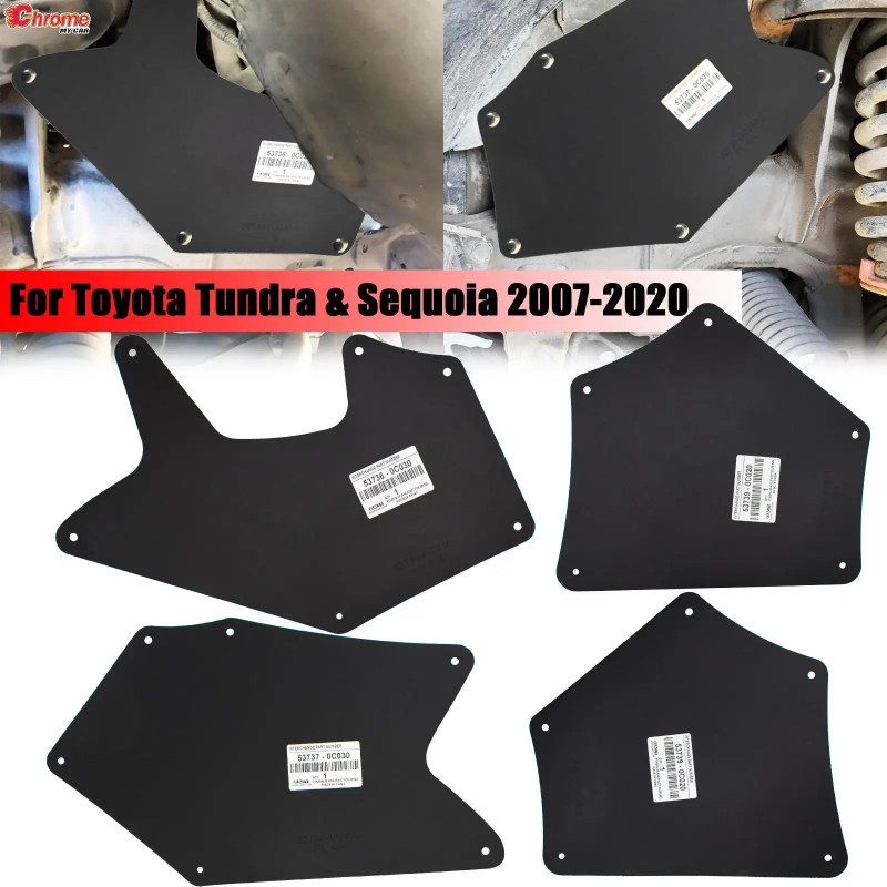 For Toyota Tundra XK50 Sequoia XK60 Mud Flaps Splash Guards Mudflaps ...
