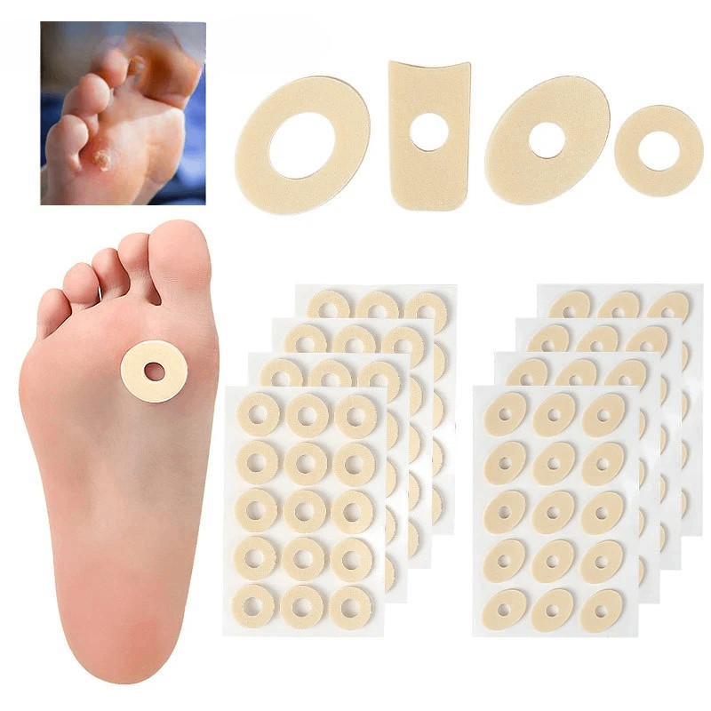 30 pieces 2 sheets toe and foot protection pads for corns, calluses ...
