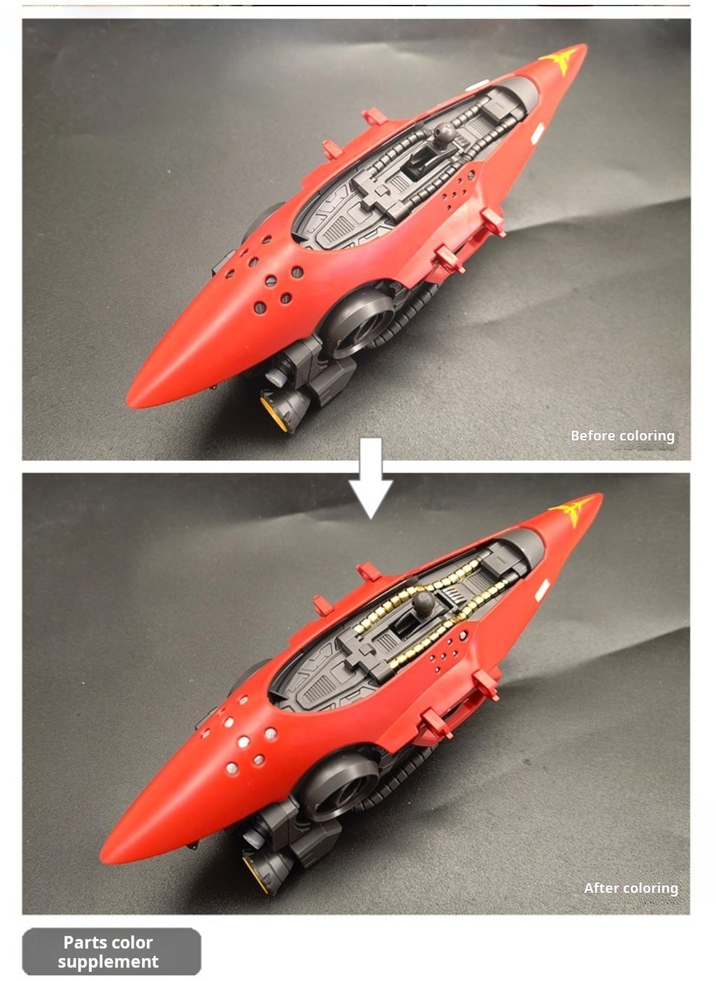 MS044 Model Marker Electroplated Color Marker For Gundam GK DIY Model ...