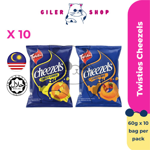Twisties Cheezels BBQ/Original Cheese Bundle (60g x 10 Pack) | Shopee Malaysia