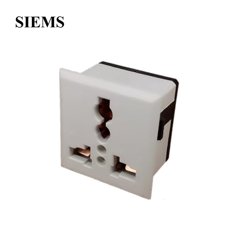 AC socket AC-012 Universal socket Black White 10A250V All Copper Power ...