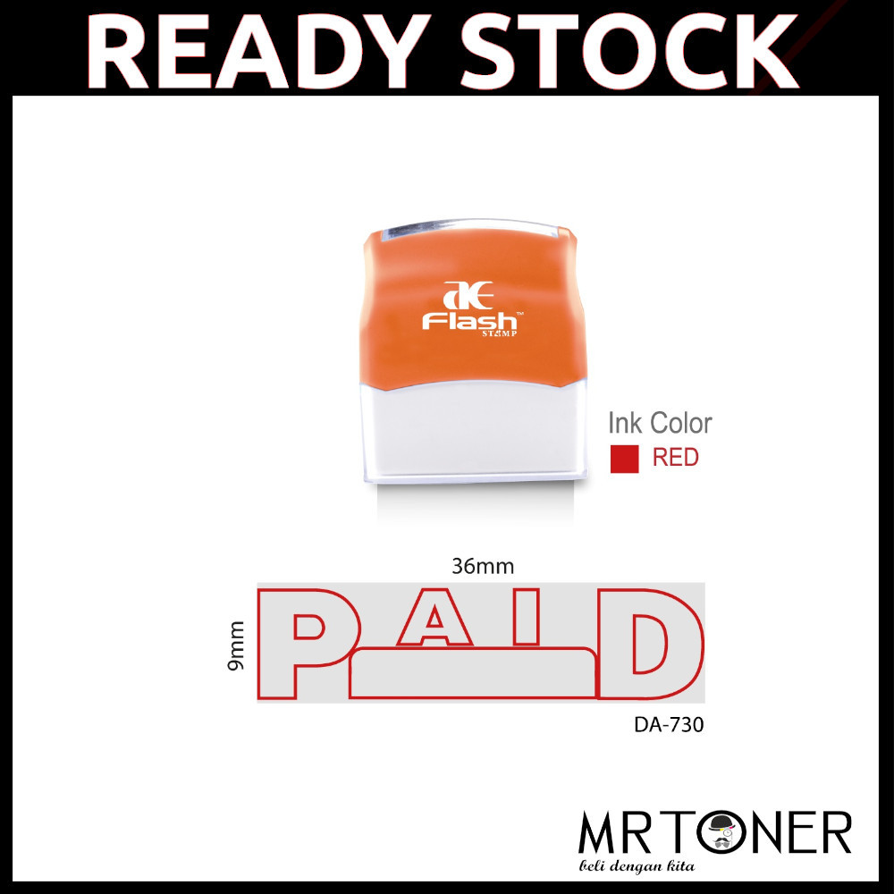 (PAID with box) AE Ready Made Stamp / Ready Made Chop / Stock Stamp DA ...