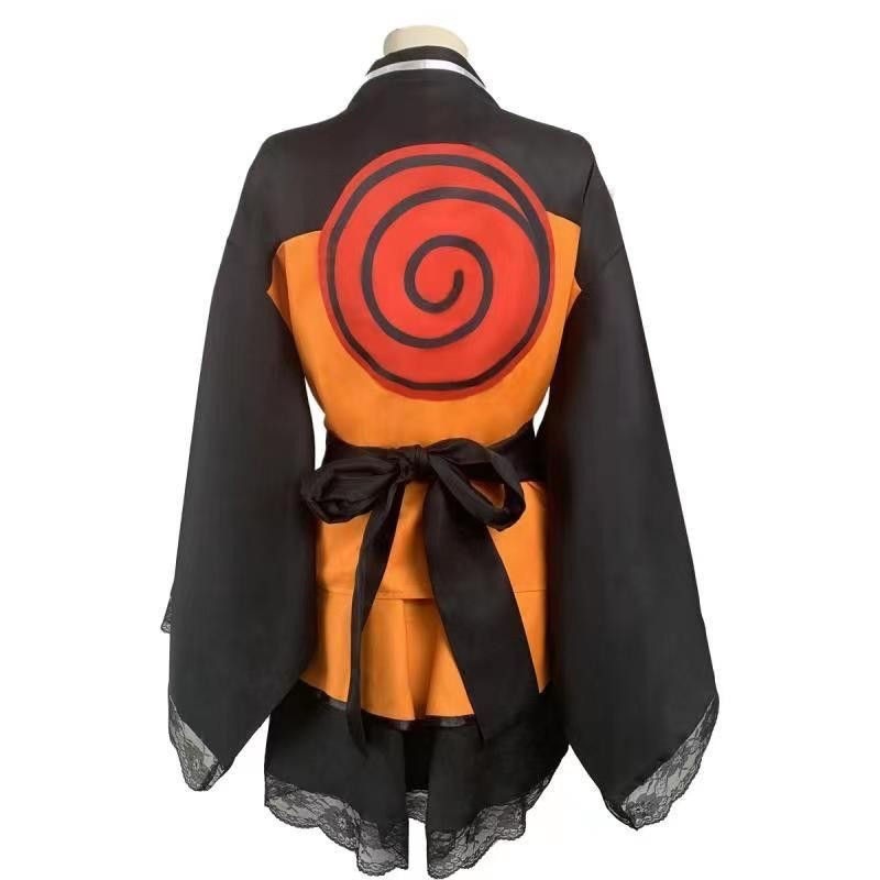 ZST Naruto cosplay Dress costume kimono ninja gust of wind sun dawn ...