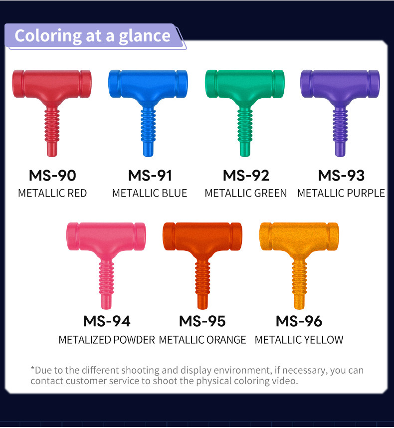 Stedi Metallic Marker Series MS-90 ~ MS-96 Gundam Metallic Color Pen ...