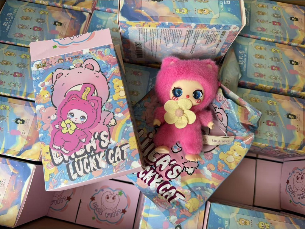 Lilla Lucky Cat V1 Liila Zoo Blind Box Cute Random Box Figure Doll ...