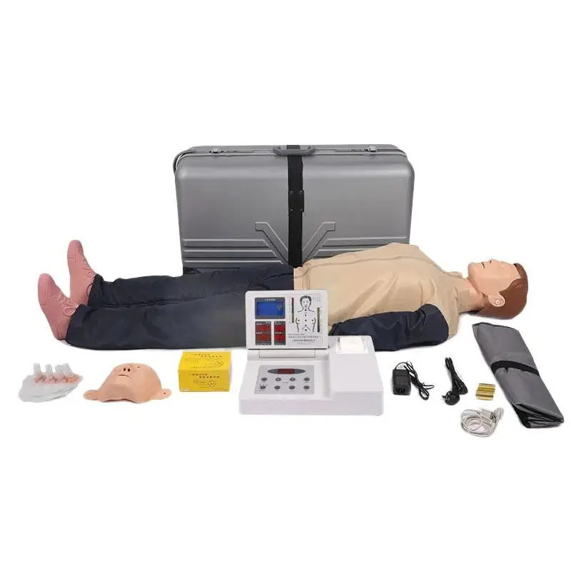 LCD Color Display Advanced Computer Cpr Full Body Adult CPR Manikin ...