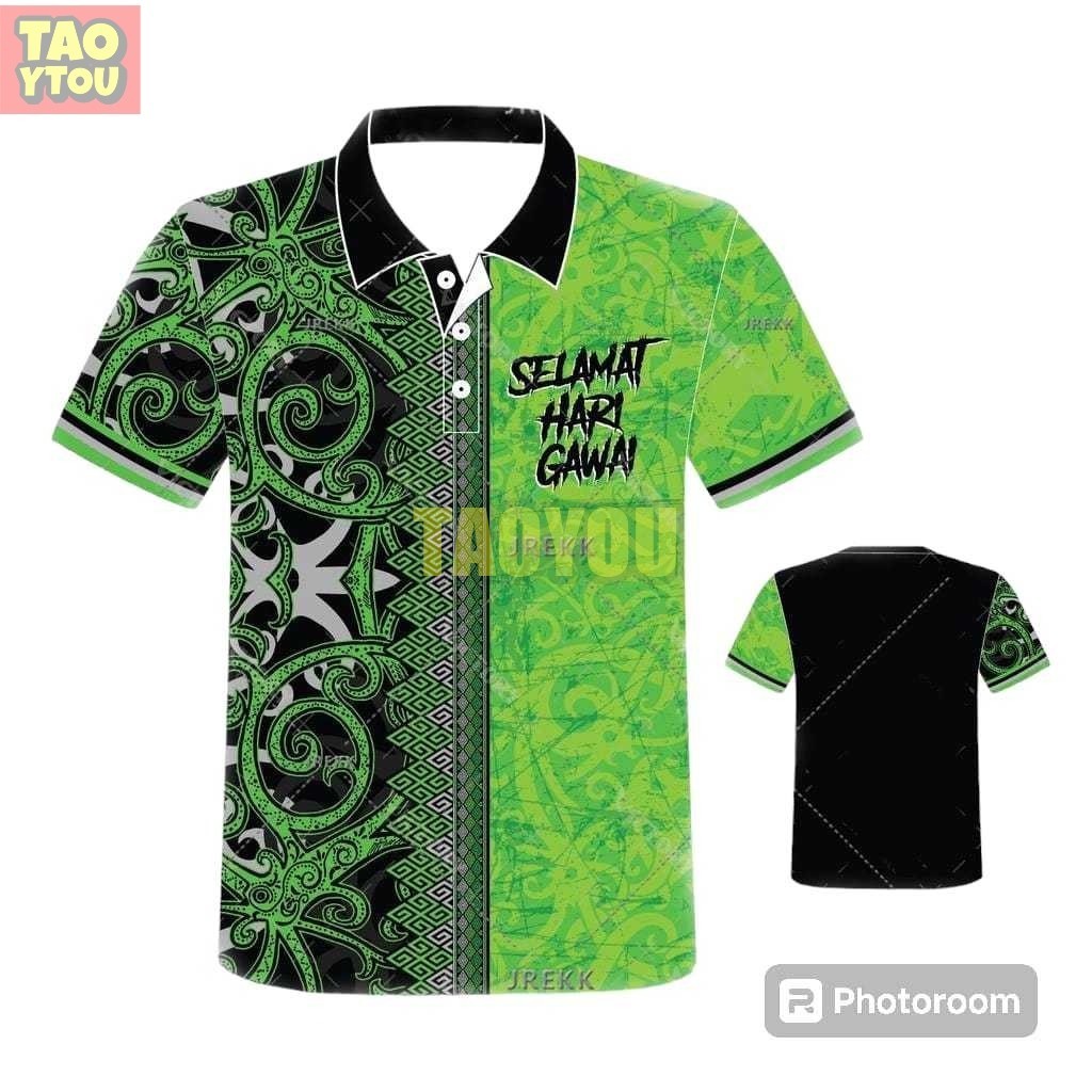 MAN POLO SHIRT PRE ORDER PCH BAJU GAWAI BERKOLAR T-SHIRT GAWAI BAJU ...