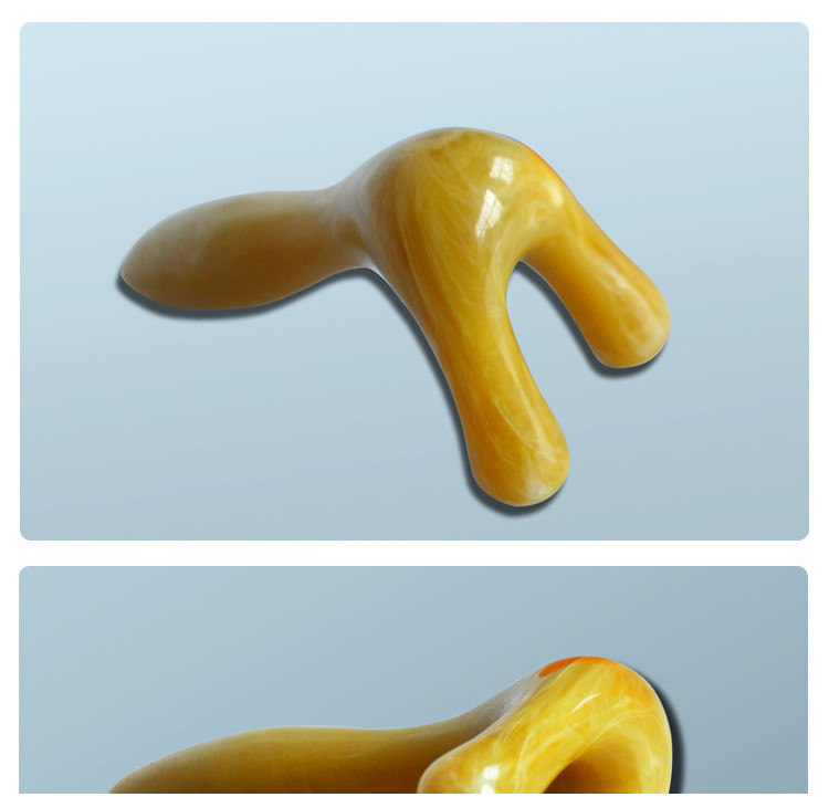 Nose Massager Nose Scraping Resin Nose Scraper Eye Meridian Y-Shaped ...