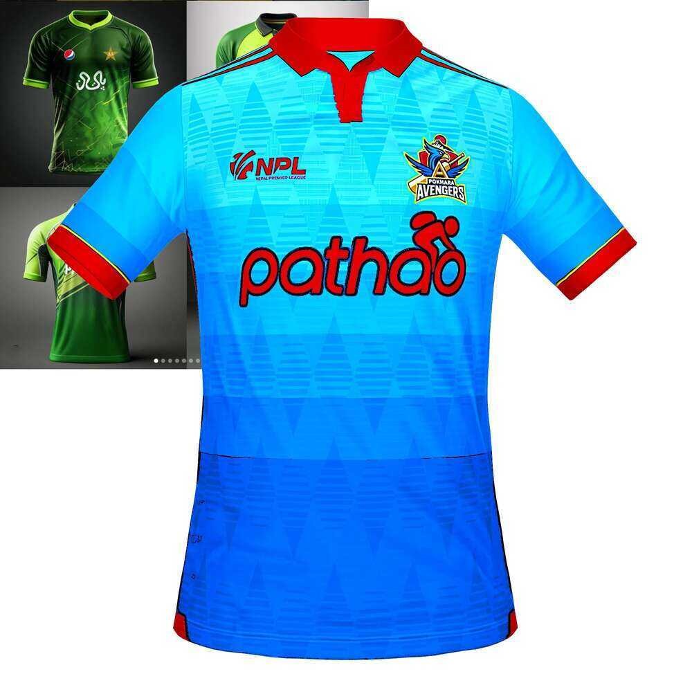 making jerseys for the NPL Nepal Premier League Pokhara Avengers ...