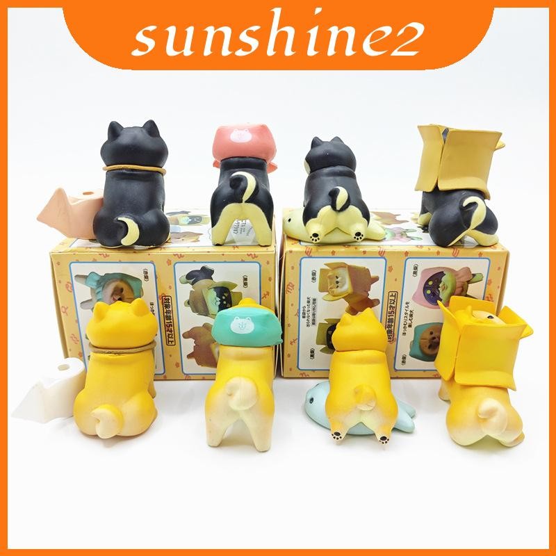 Shiba Unique Inu Blind Box Figurines Set Of Eight Pvc Toys Perfect For ...