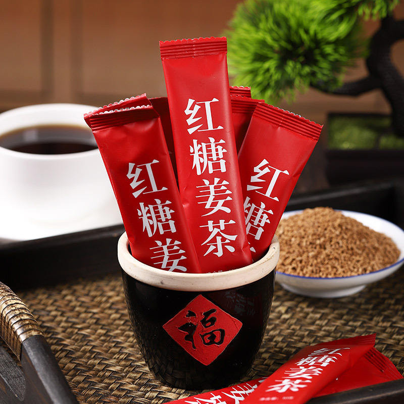 Brown Sugar Ginger Tea Loose Strips Instant Granules Concentrated ...