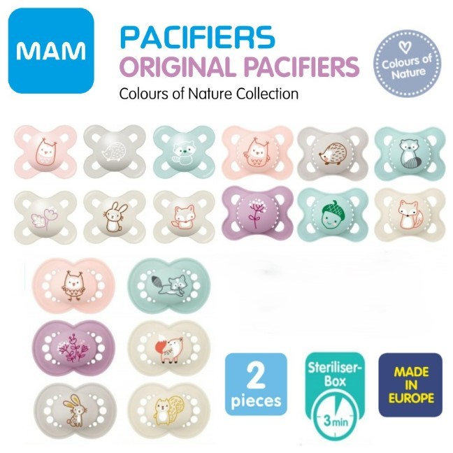 MAM Original Pacifiers (2pcs) | Shopee Malaysia