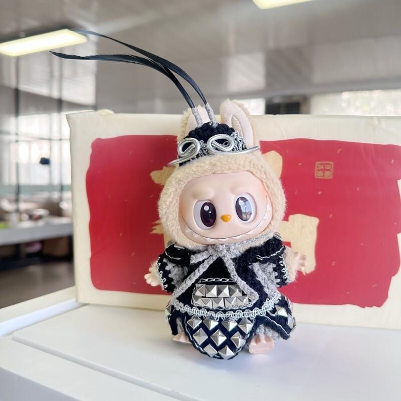 Labubu V1 V2 Doll Clothes Handmade Sun Wukong Set LABUBU Black Myth ...