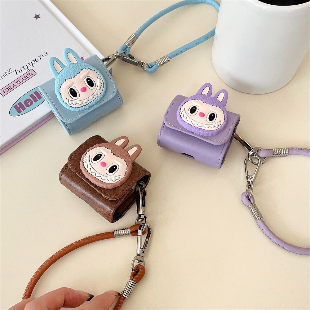 LABUBU Cartoon Soft Casing FOR SONY-WF-1000XM5/XM4 Leather Cover ...