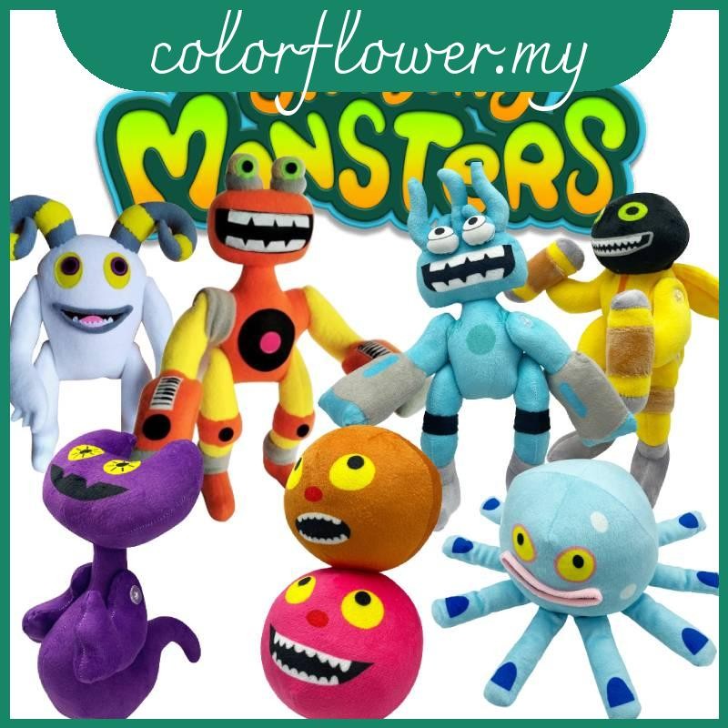 My Singing Monsters Plush Toy Collection Rare Wubbox Ghazt Thumpies Toe ...