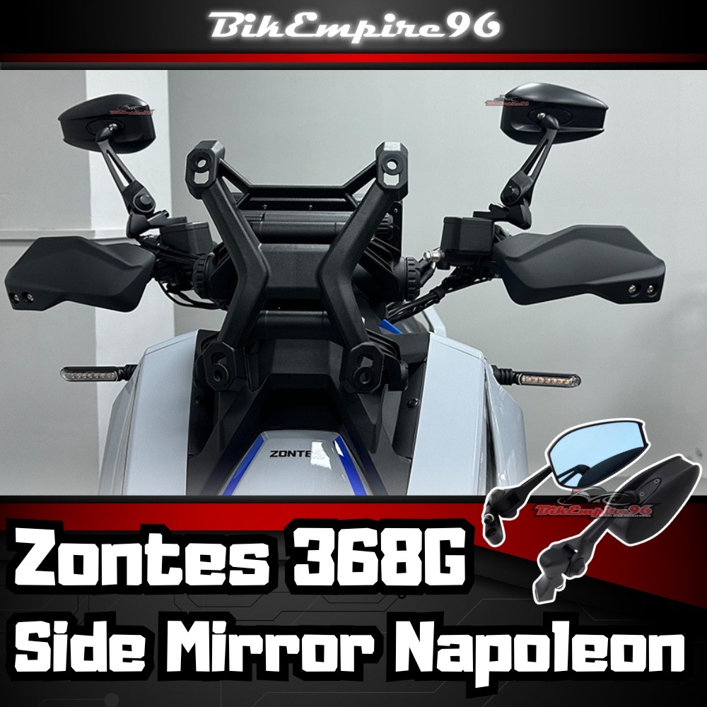 Zontes 368G Side Mirror Napoleon Design CNC Aluminum Motorcycle ...