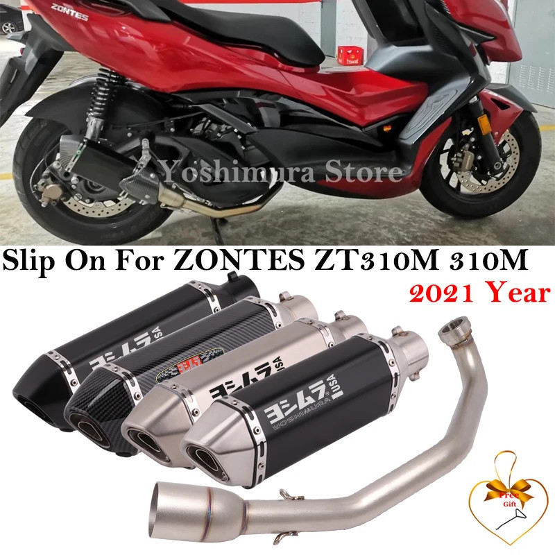 Full Systems For ZONTES ZT310M 310M 2021 Year Motocross Muffler ...