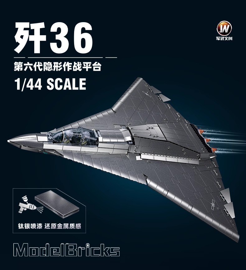 Sluban J-36 Sixth Generation Stealth Aircraft / Fighter 35 Fighter 20 ...