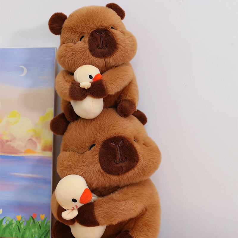 Cute Duck Capybara Doll Capybara Doll Capybara Doll Children Soothing ...