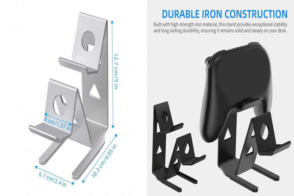 ZNCE_ Game Controller Bracket Gamepad Stand Metal Gamepad Holder Stand ...