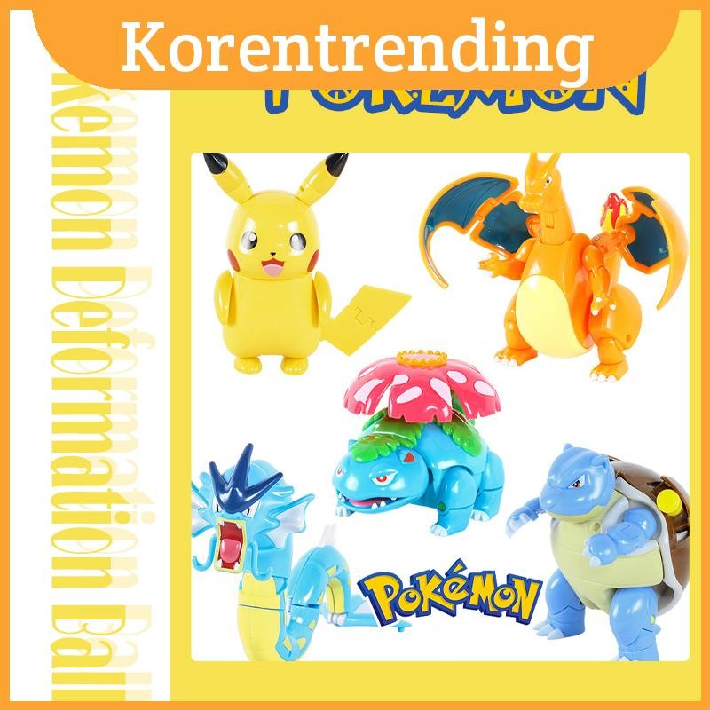Ball Pokemon High-quality Deformed Egg Pikachu Venusaur Blastoise Robot ...