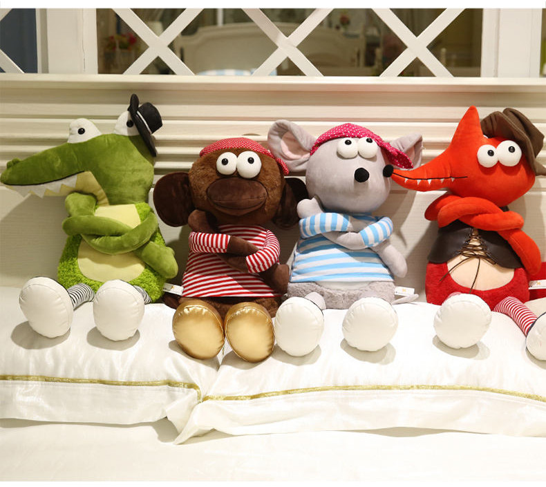 Ugly Fox Plush Toy Cute Soothing Doll Bed Sleeping Pillow Birthday Gift ...