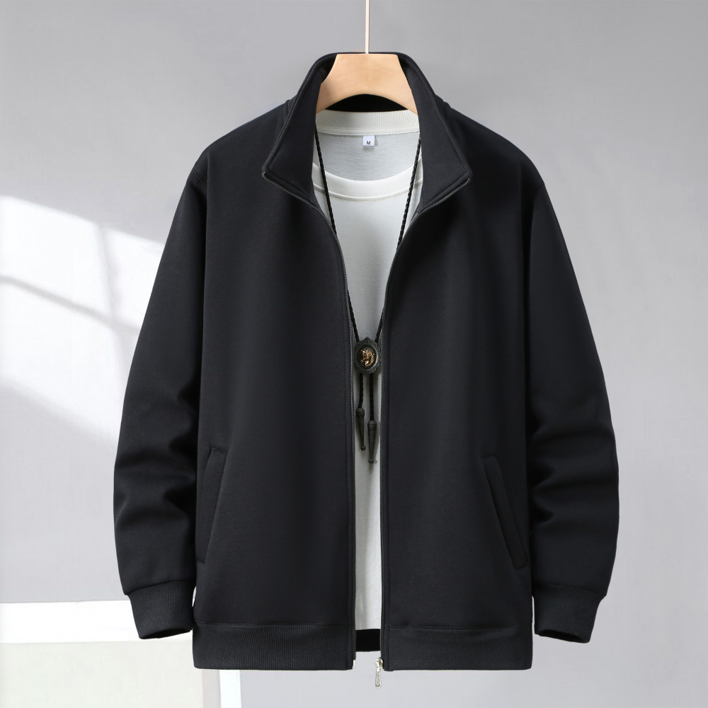 ASFLY Plus Size 10XL 12XL Jacket Men Winter Fashion Casual Stand-Up ...