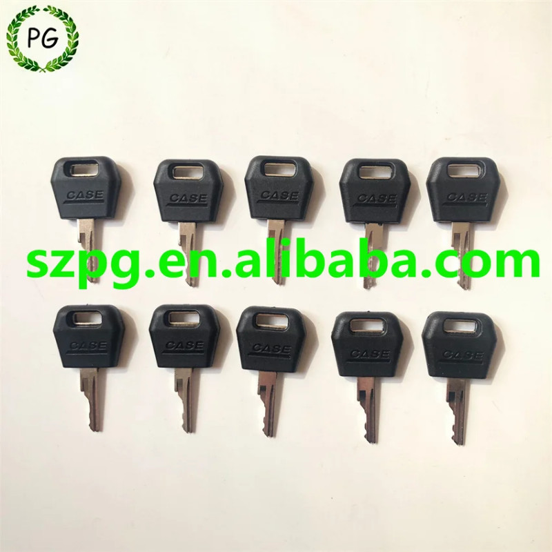 10PCS D250 Ignition Keys for Case IH Tractor Dozer Backhoe For Case ...