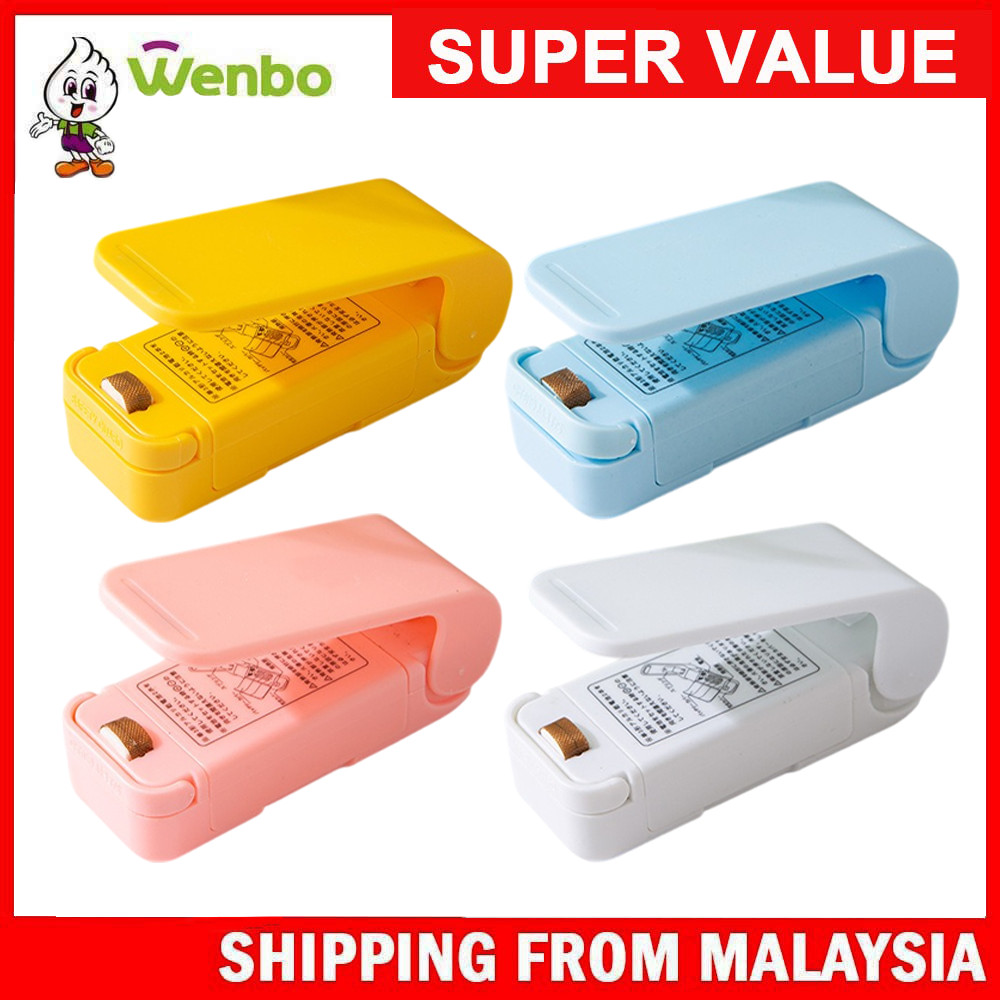 Wenbo Magic Cute Mini Heat Sealing Machine Impulse Sealer Seal Packing ...