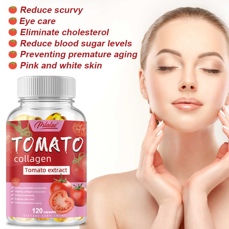 Pslalae tomato collagen whitening, rich in vitamins C, E and A, helps ...
