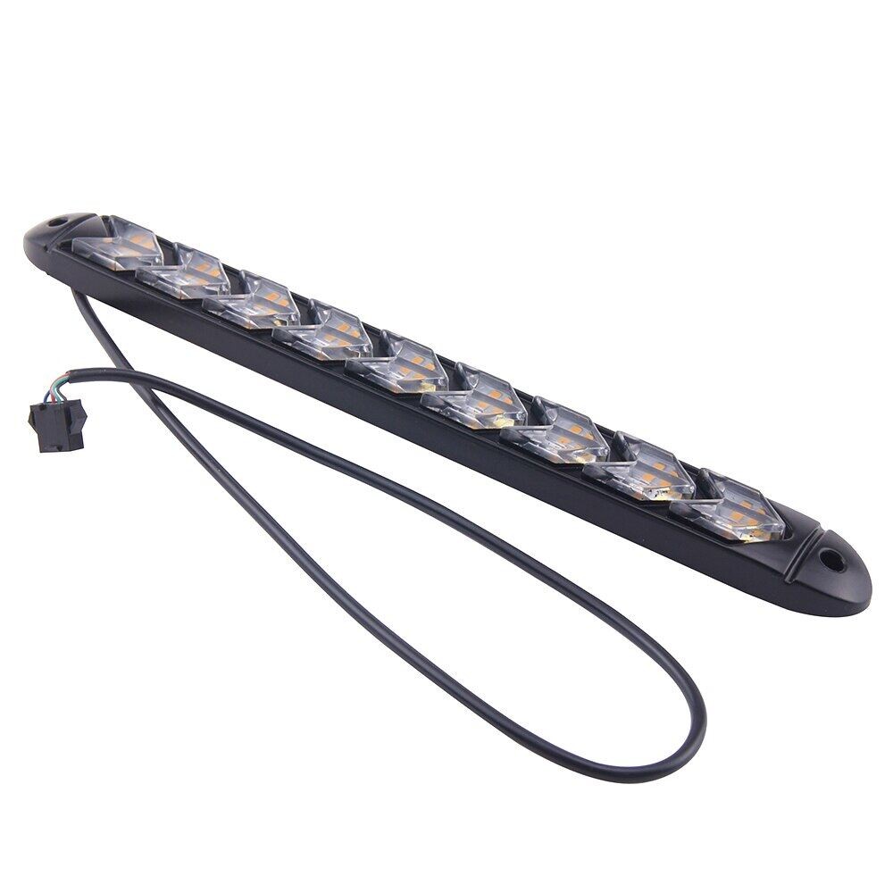 HH-2pcs Car Daytime Running Light Headlight Strip Sequential Flow Turn ...