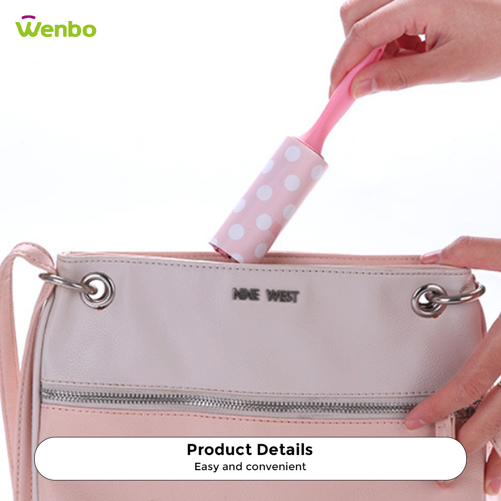 Wenbo Lint Roller Pengelek Lin Pet Hair Remover Dust Hair Removal ...
