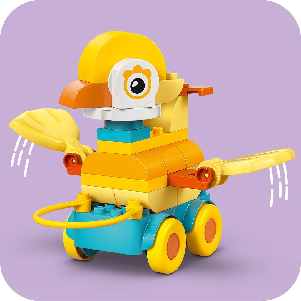 LEGO 10448 Duplo 3in1 Animals on Wheels Building Toy Set (58 Pieces ...