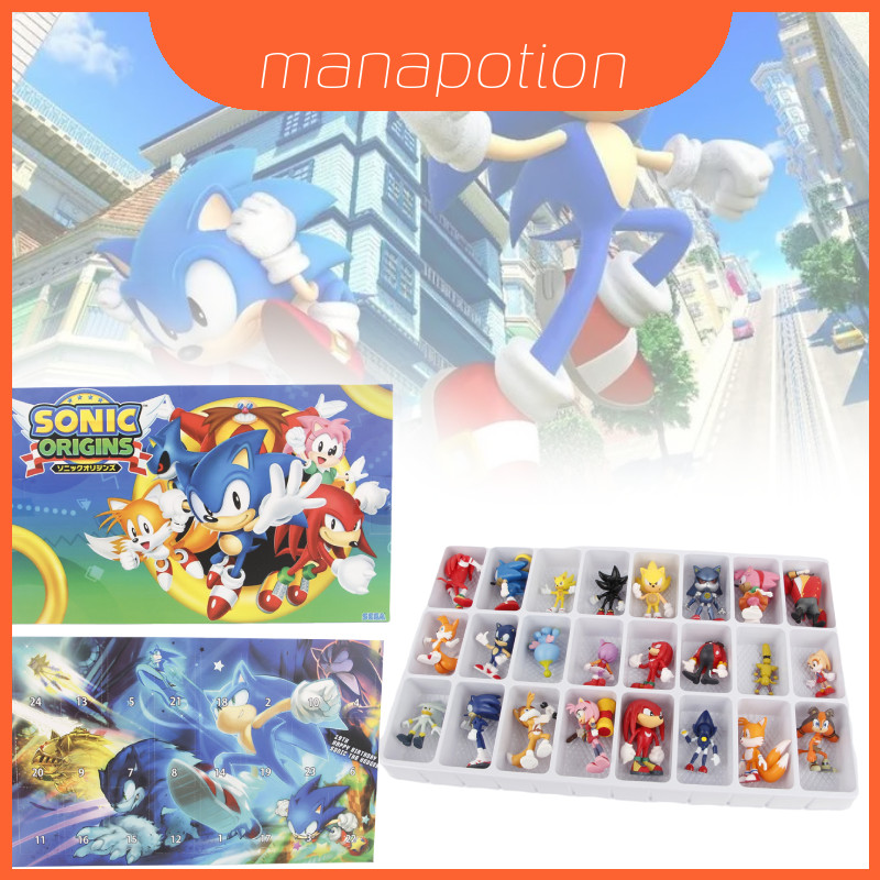Sonic Limited Edition Boxed Blind Box Set With 24 Pvc Cartoon For ...