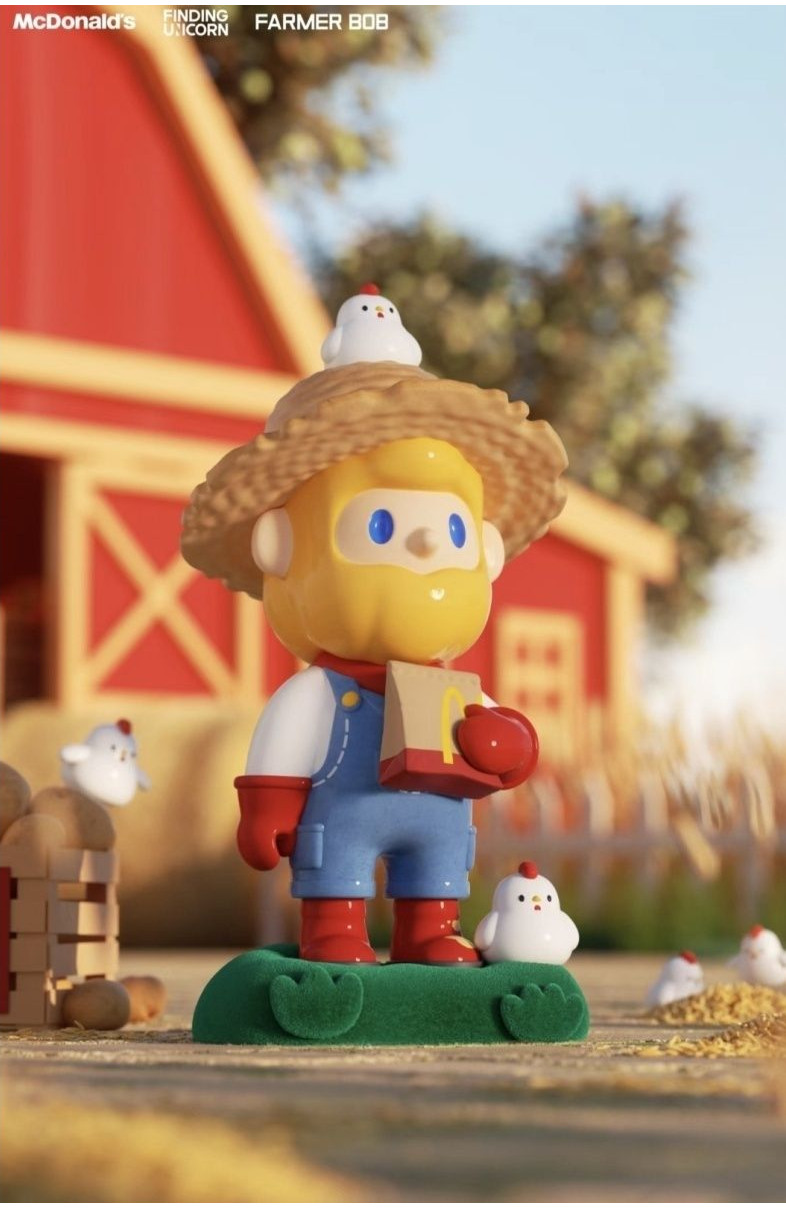 Finding Unicorn Farmer bob Maimai Farm Series official art toy | Shopee Malaysia