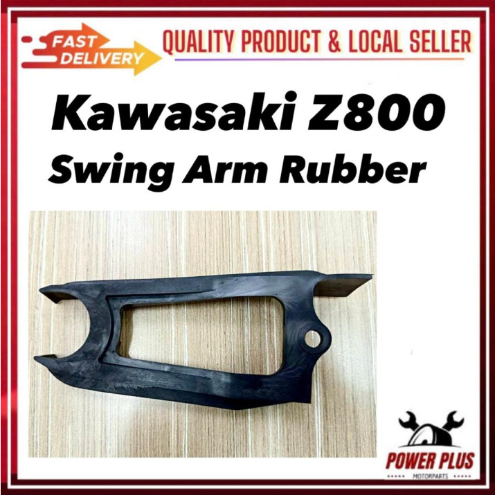 Kawasaki Z800 Z-800 Z-750 Z750 Swing Arm Rubber Chain Guard Slide Getah ...