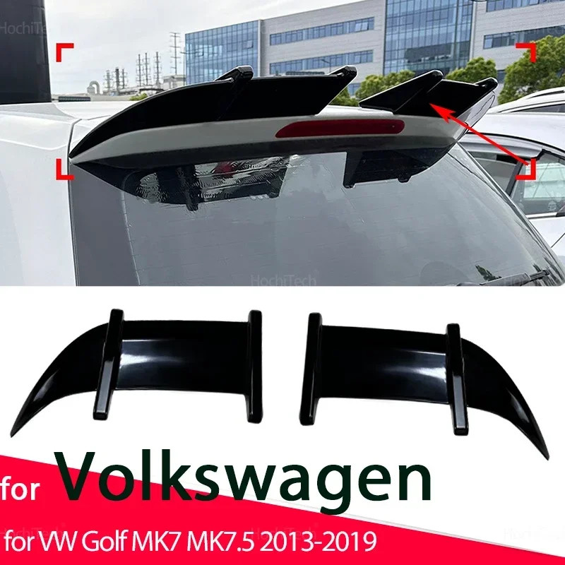 For Volkswagen VW Golf MK7 MK7.5 R-line 2013-2019 Car Rear Spoiler Cap ...