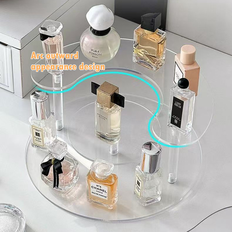 Figure Display Rack 3 Tier Perfume Display Rack Cosmetic Jewellery ...