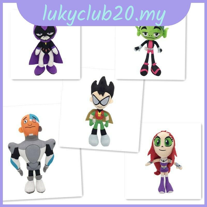 10-inch Teen High-quality Titans Go Plush Toy Featuring Robin Cyborg ...