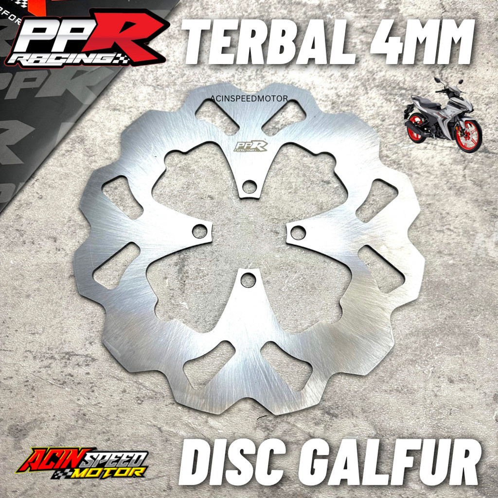 “TERBAL 4MM” PPR RACING R4 DISC PLATE/ BINTANG DISC BRAKE/ DISC BRAKE ...