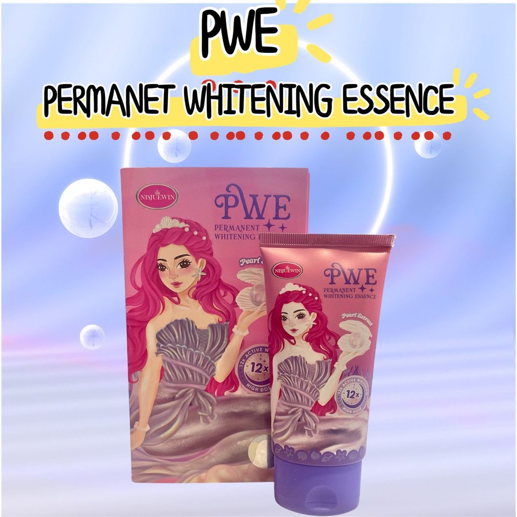 PWL PERMANENT WHITENING LOTION 50G / 100G FREE SERUM / FAIRY SCRUB SOAP ...