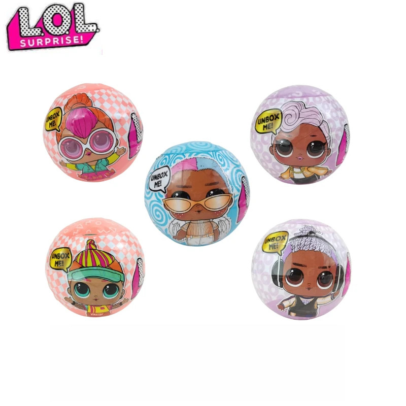 LOL Surprise Official Disco Ball Blind Box Series Doll Play Set Kids ...