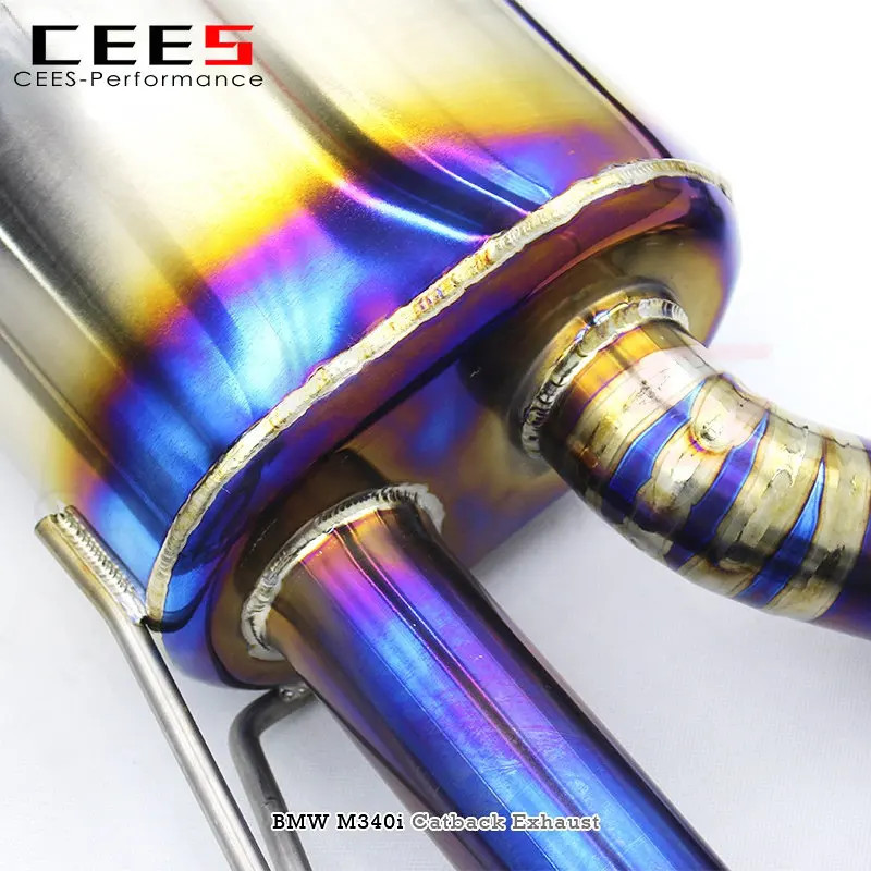 CEES Catback Exhaust for BMW M340/M240i M340i M440i 3.0T 2019-2023 B58 ...