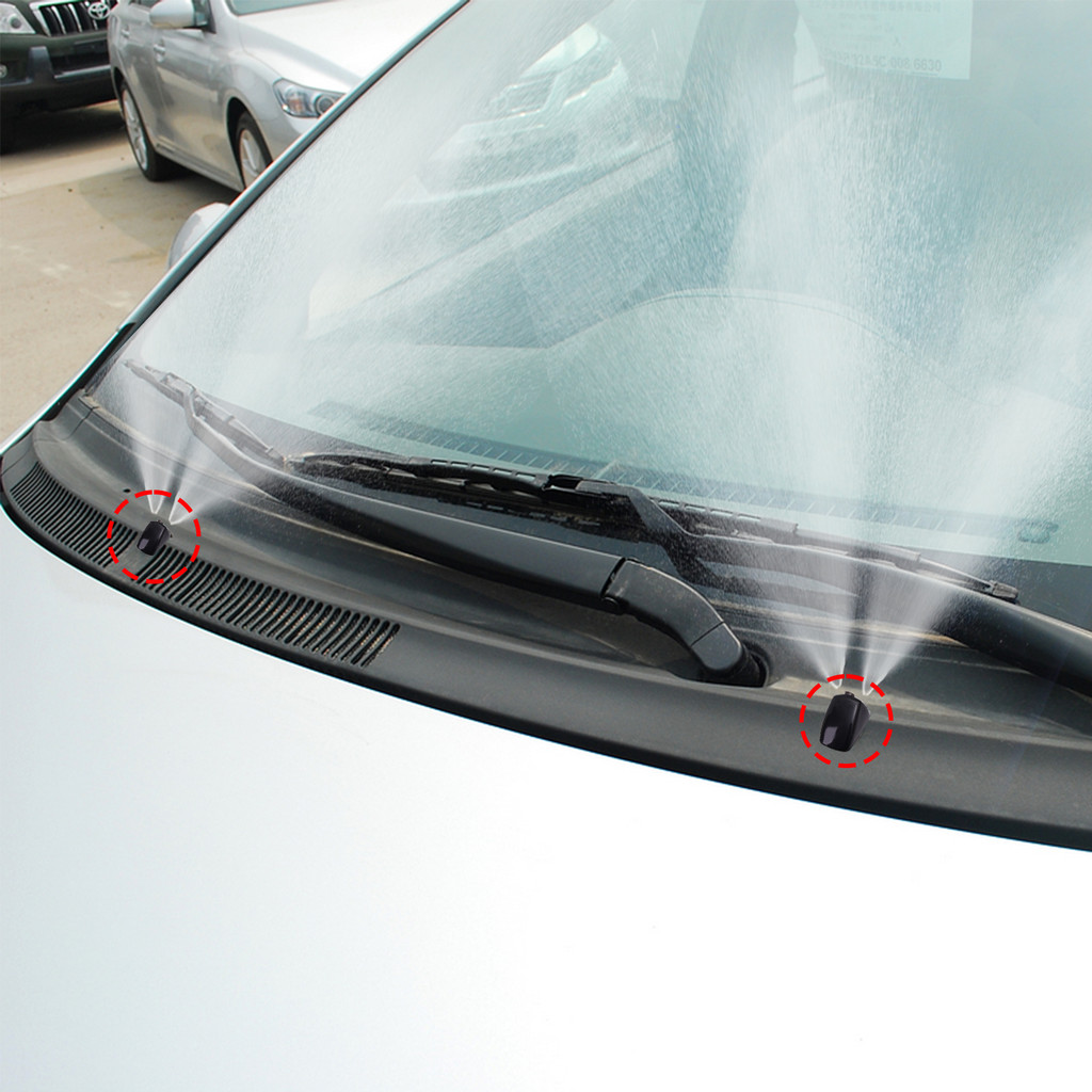 Universal Car Front Windshield Water Spray Wiper Nozzle Replaceable 3 ...